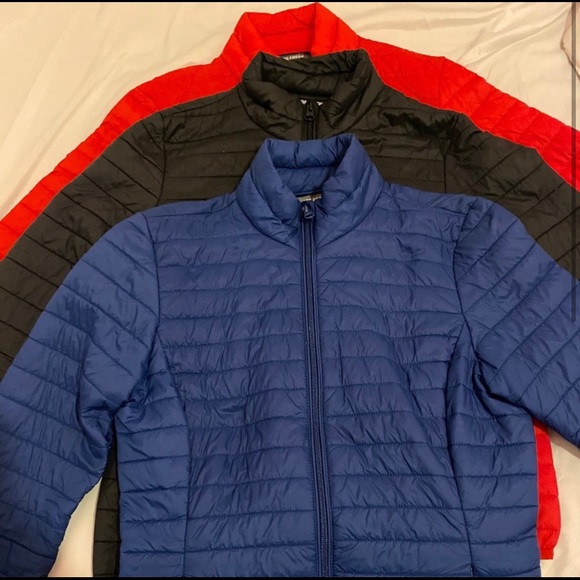 Joe Fresh | Jackets & Coats | 3 Joe Fresh Puffer Jackets Redblueblack ...